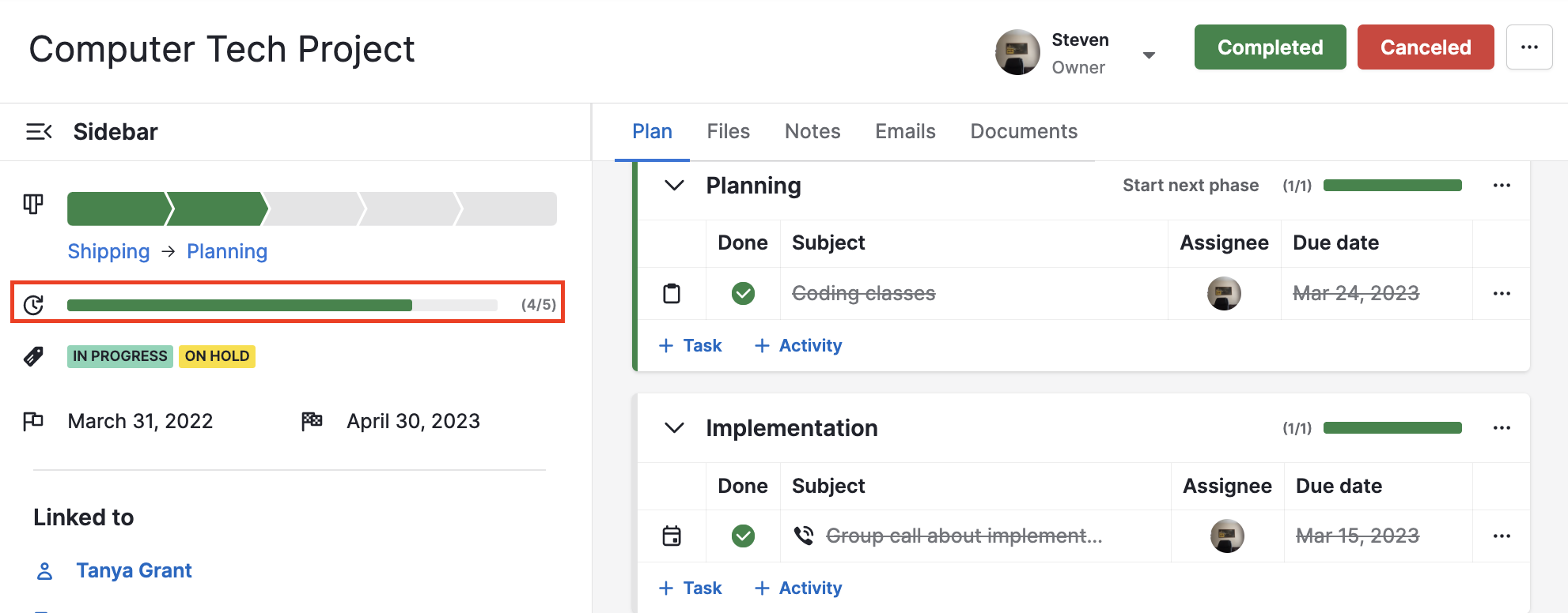 Projects by Pipedrive - Knowledge Base | Pipedrive